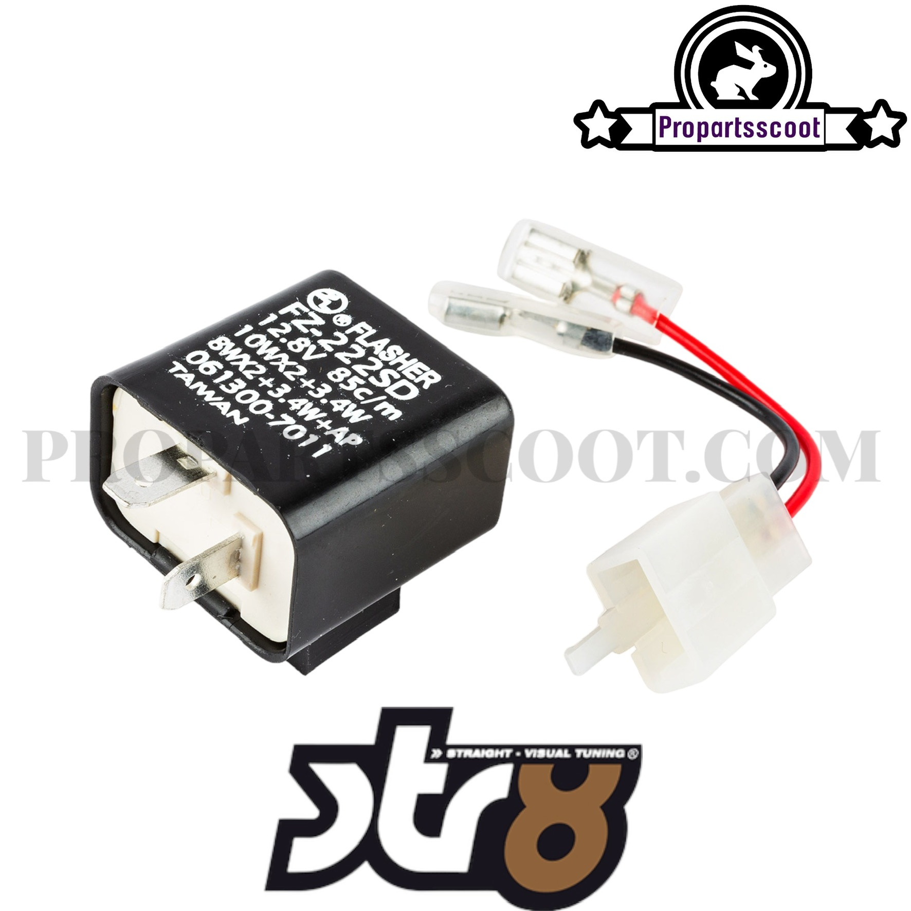 Flasher Relay Led 12V - 10W (2Pins)