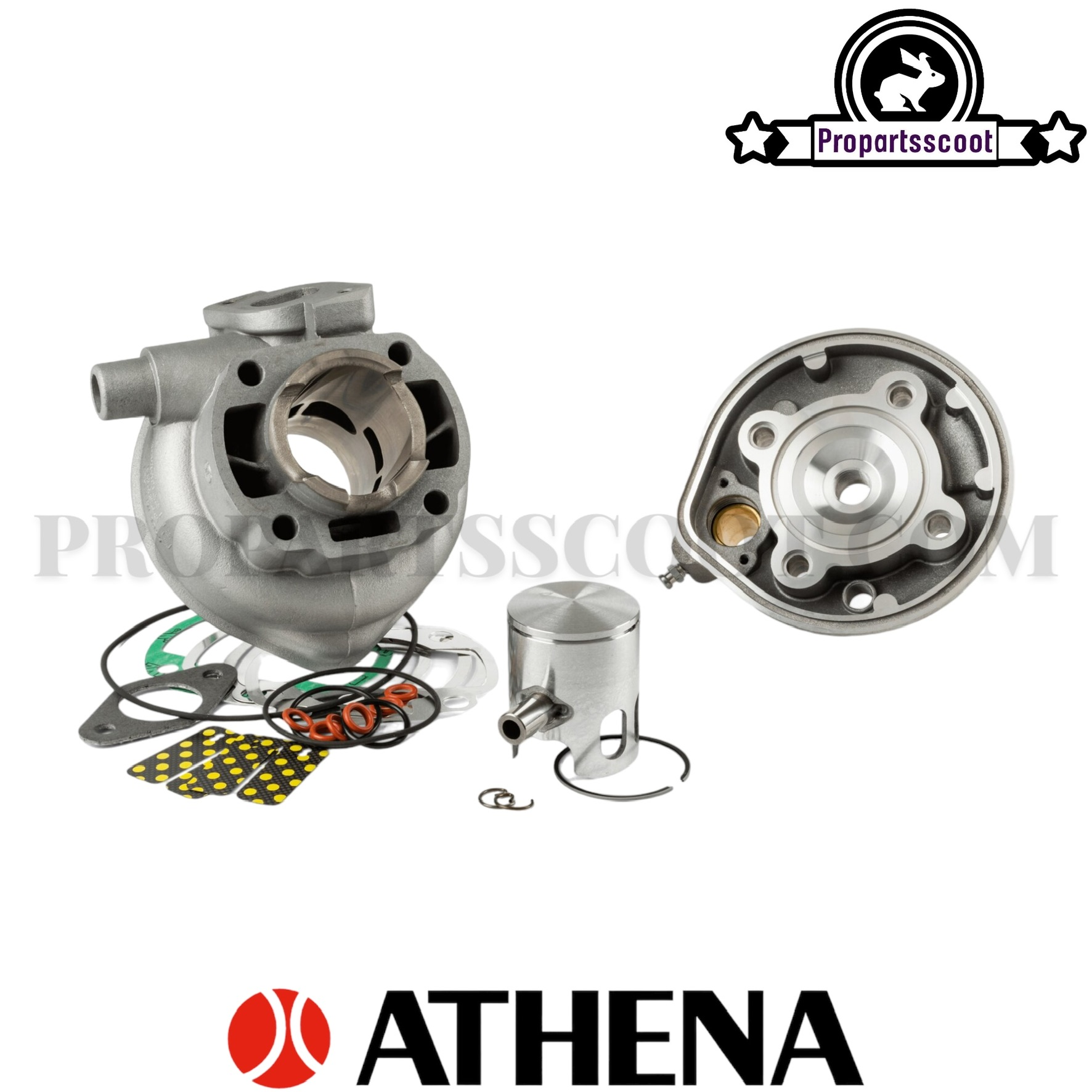 Cylinder Kit Athena 50cc-10mm for Minarelli Horizontal (LC)