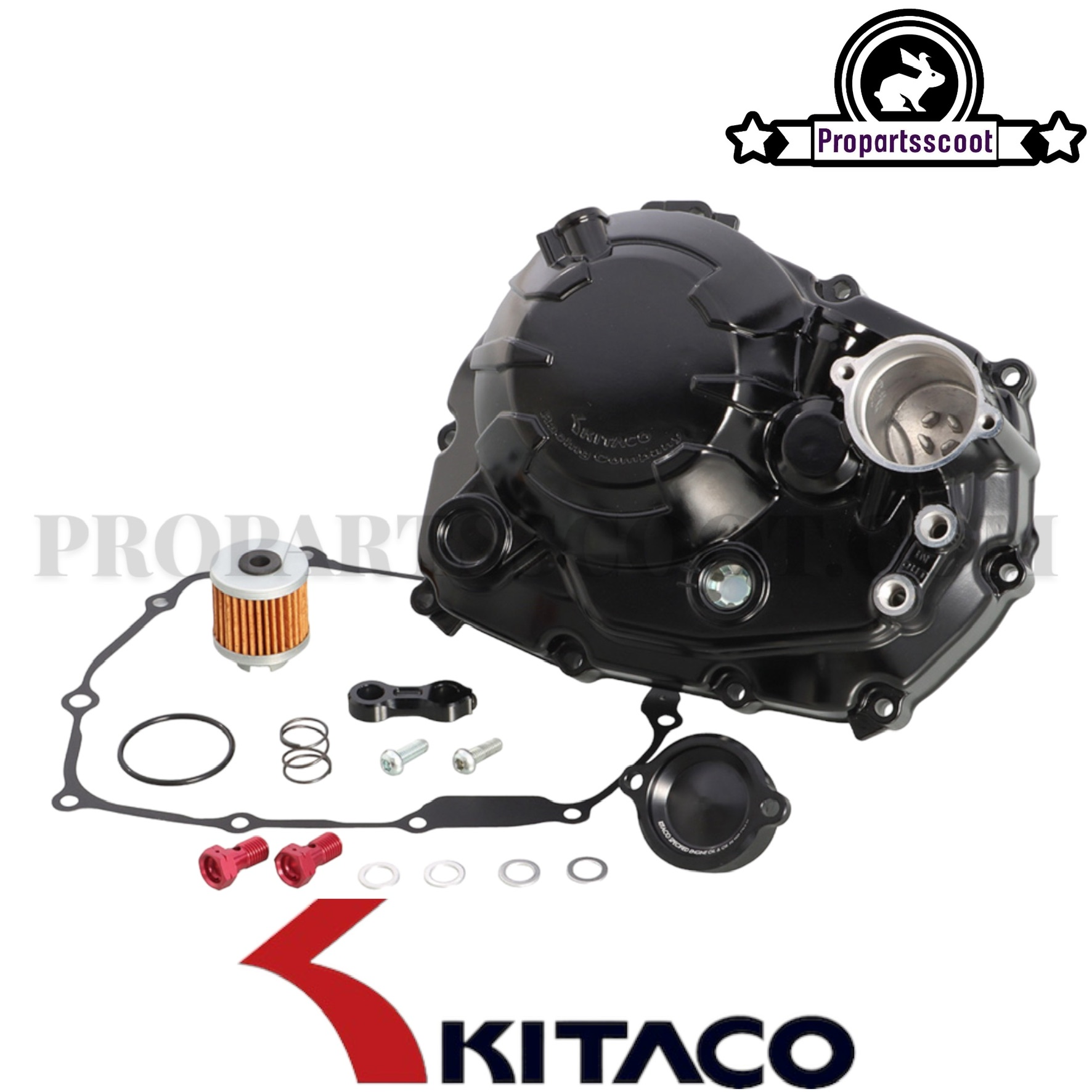 Kitaco Clutch Cover Kit for Honda Grom MSX 125cc 2022+ & Honda Monkey ...