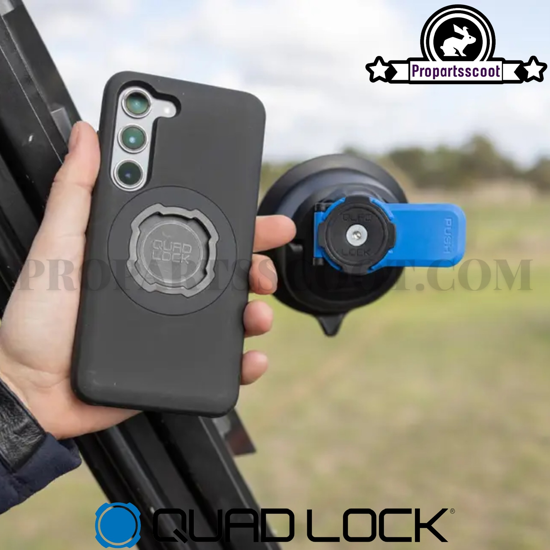 Quad Lock 360 Base Suction