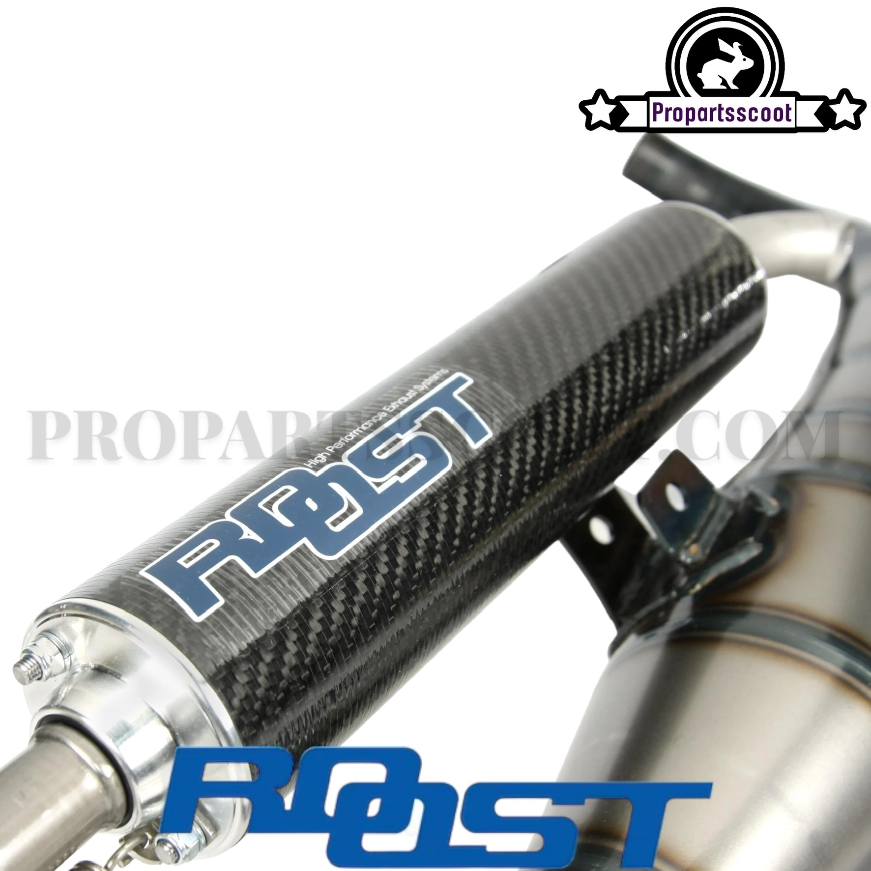 Exhaust System Roost RS5 70cc for Minarelli Horizontal