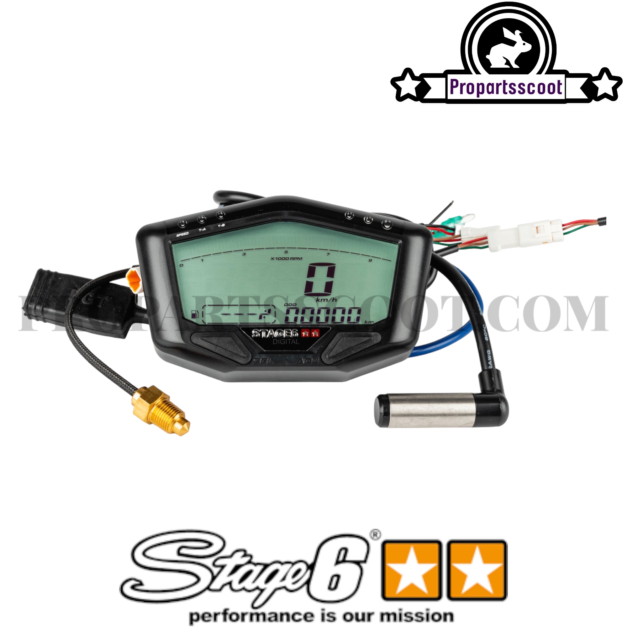 Digital Speedometer Stage6 R/T MKII with EGT Sensor