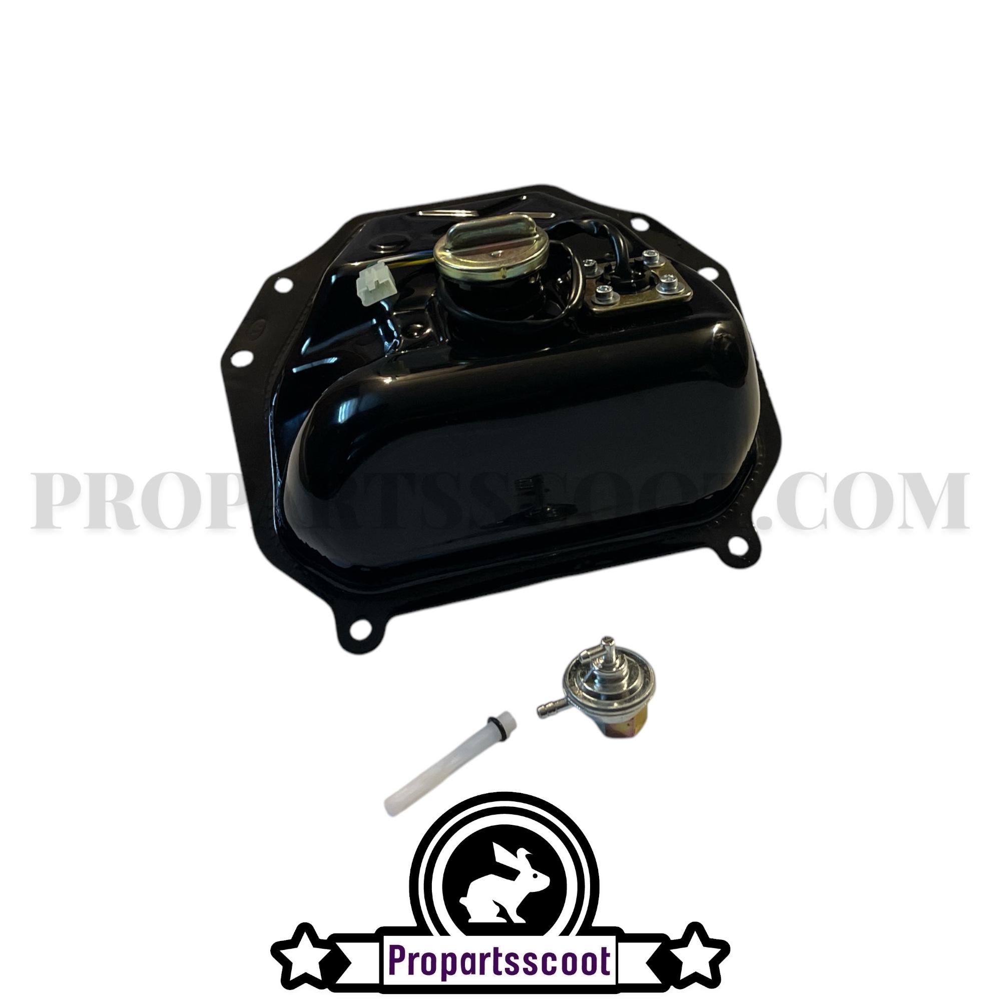 Replacement Fuel Tank Black for Yamaha Bws/Zuma 50cc 2T