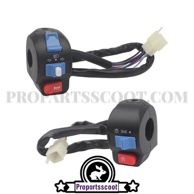 Set Handle Switch Control Assembly for GY6 50cc 4T (Left & Right)