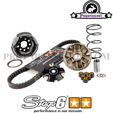 CVT Kit with Clutch Stage6 Sport Pro for Minarelli Short