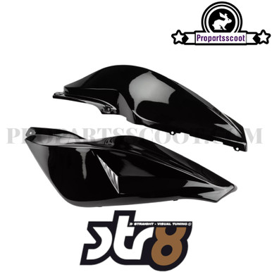 Rear Panel / Underseat New Design for Yamaha Aerox Before 2013 (Black)