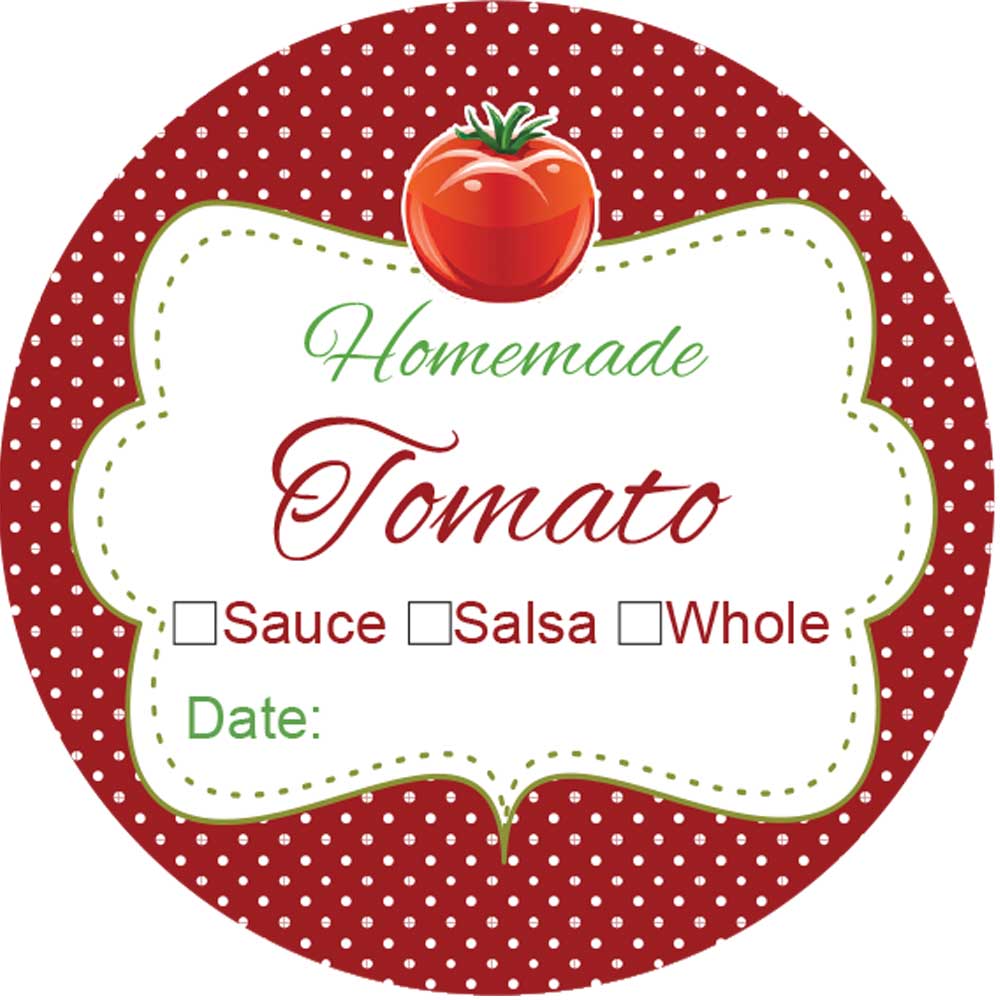 Tomato Sauce Label Template