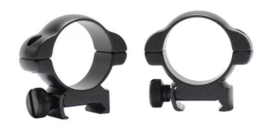 Pecar Optics 30mm Scope Rings Medium Weaver Style with Nut - Pecar Optics