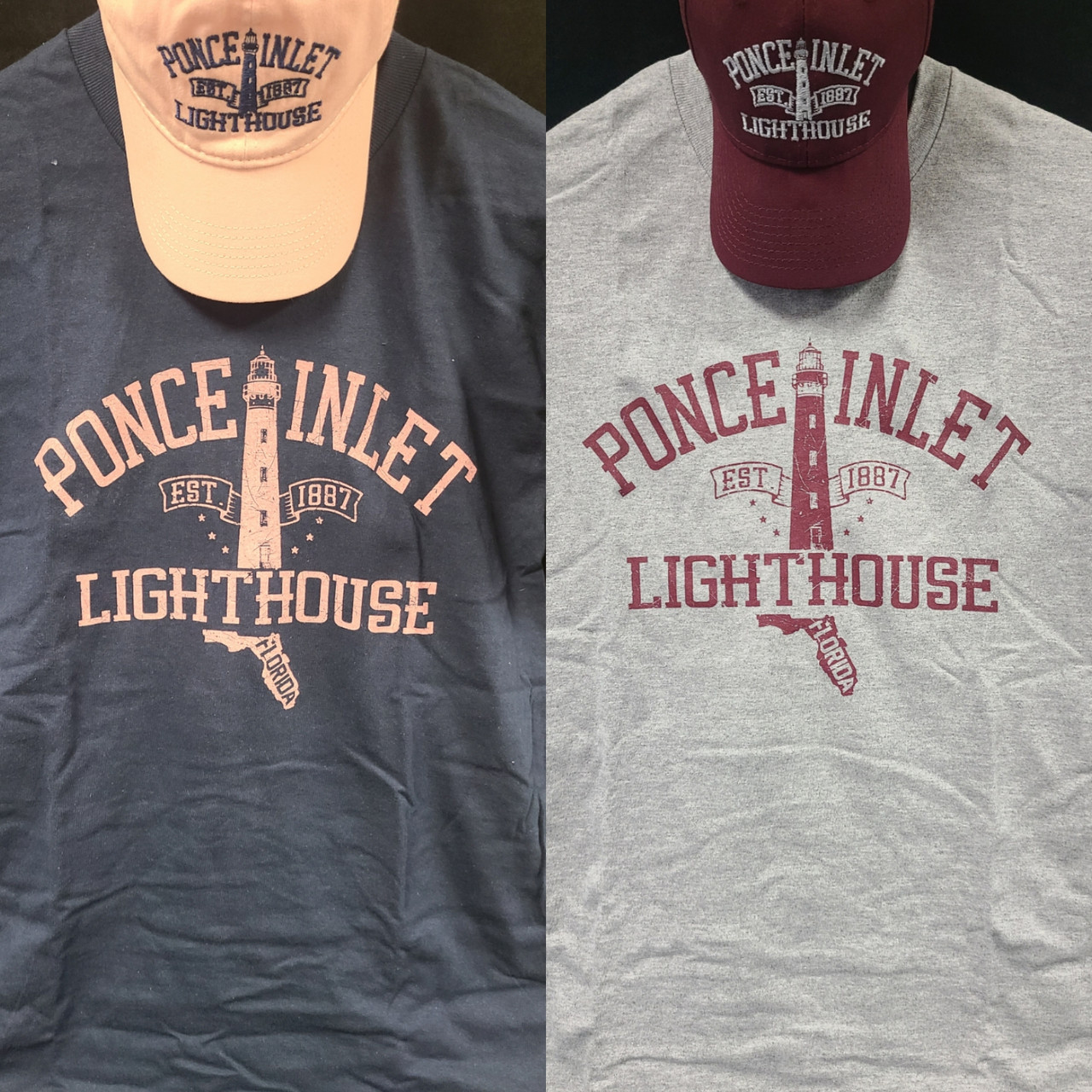 Clothing & Apparel - T-Shirts - Page 1 - Ponce Inlet Lighthouse Locker
