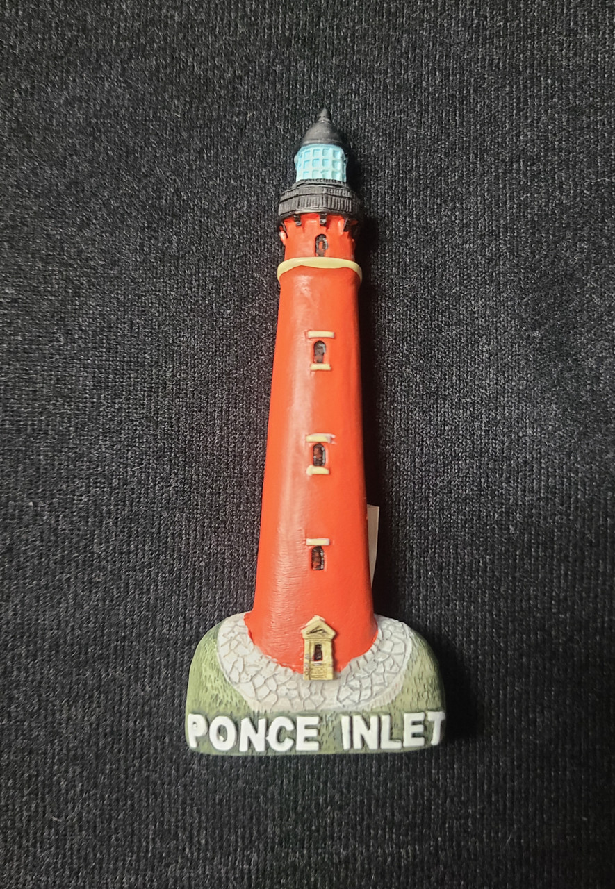 Ponce Inlet Lighthouse Tower Magnet - Ponce Inlet Lighthouse Locker