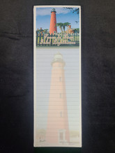 Ponce Inlet Lighthouse Magnetic Memo Pad - Ponce Inlet Lighthouse Locker