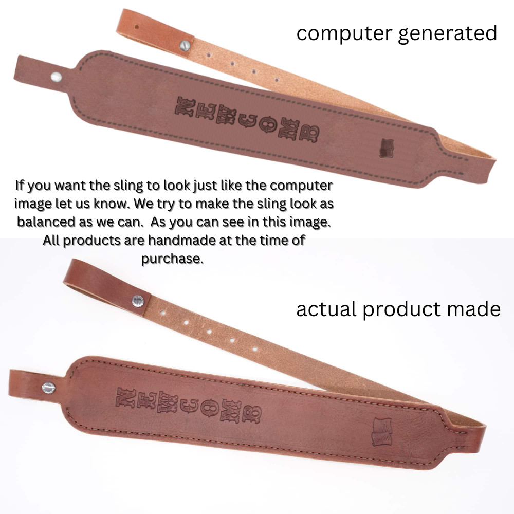 Design Your Own Leather Rifle Sling (for gun with swivles) Visual ...