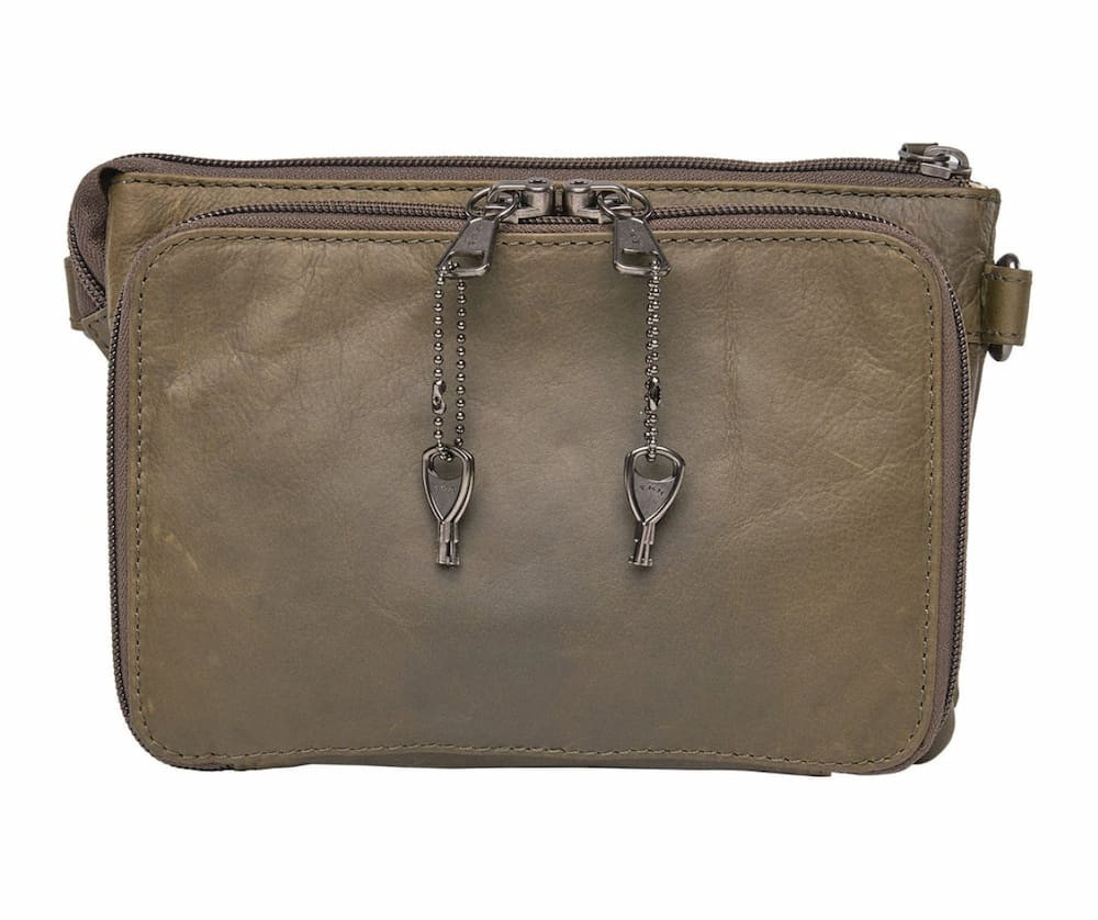 Conceal and Carry Purse Crossbody "Natasha" Olive - Ozark Mountain Leather™