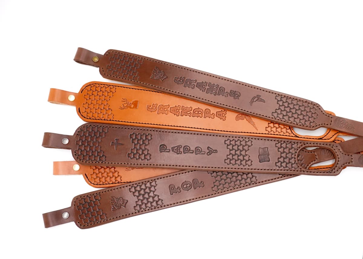 Find the Right Rifle Sling: Compare Our Custom Leather Sling Options ...