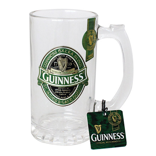 Guinness Green Collection Glass Tankard | ExclusivelyIrish.com