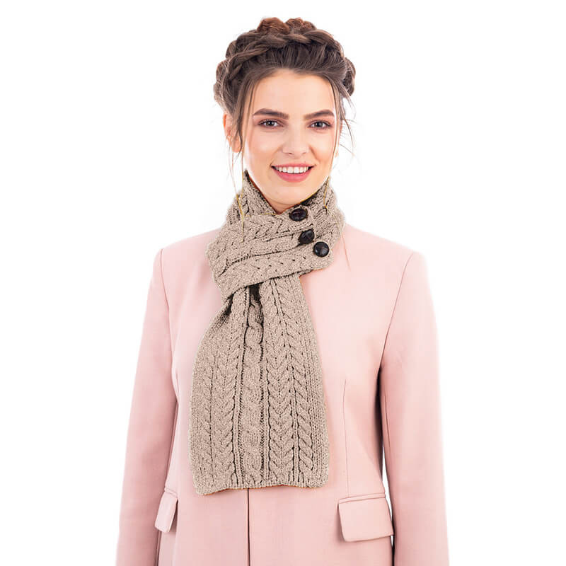 Aran Loop Scarf | ExclusivelyIrish.com