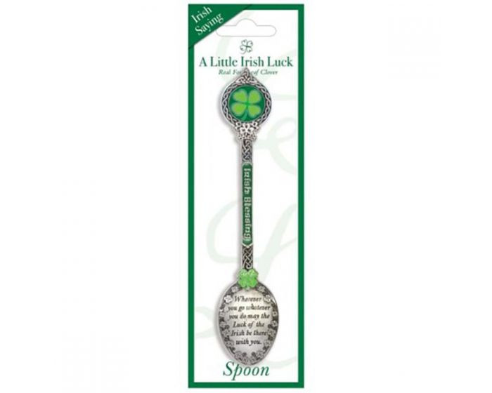 Irish Collectible Spoon With Traditional Saying | Exclusively Irish
