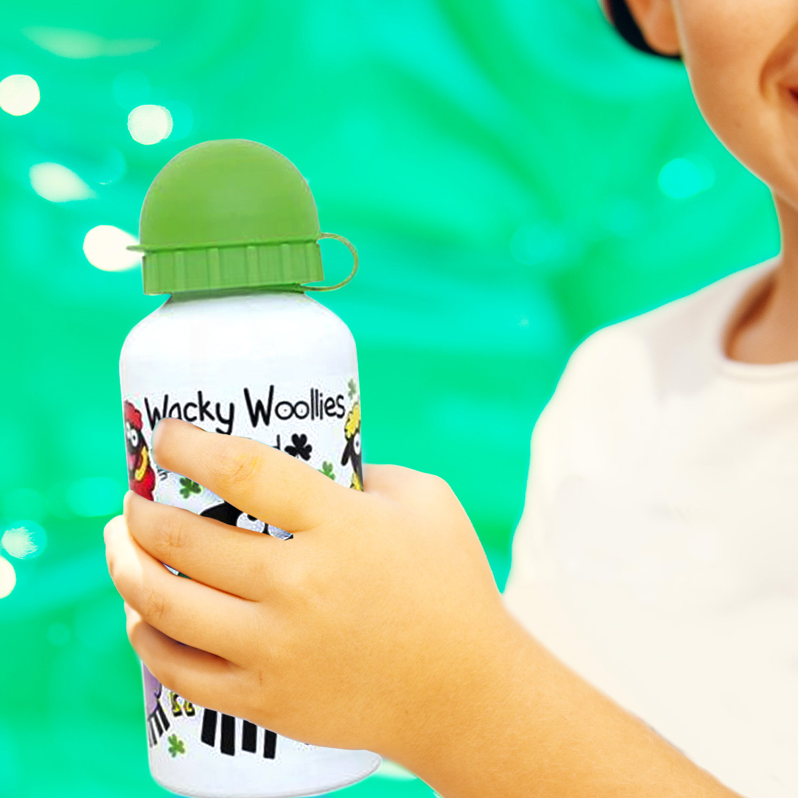 Wacky Woollies Collection Metal Water Bottle With Plastic Lid ...