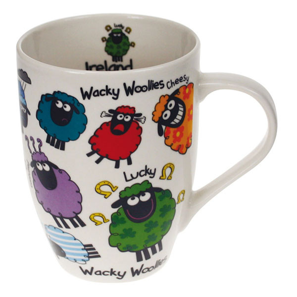 Tulip Ceramic Mug With Wacky Woollies Design | Exclusively Irish
