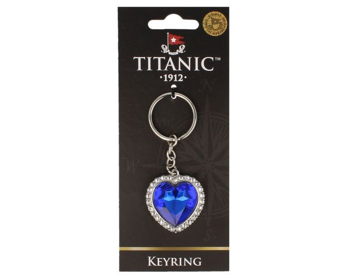 Titanic Heart of the Ocean Keyring | ExclusivelyIrish.com