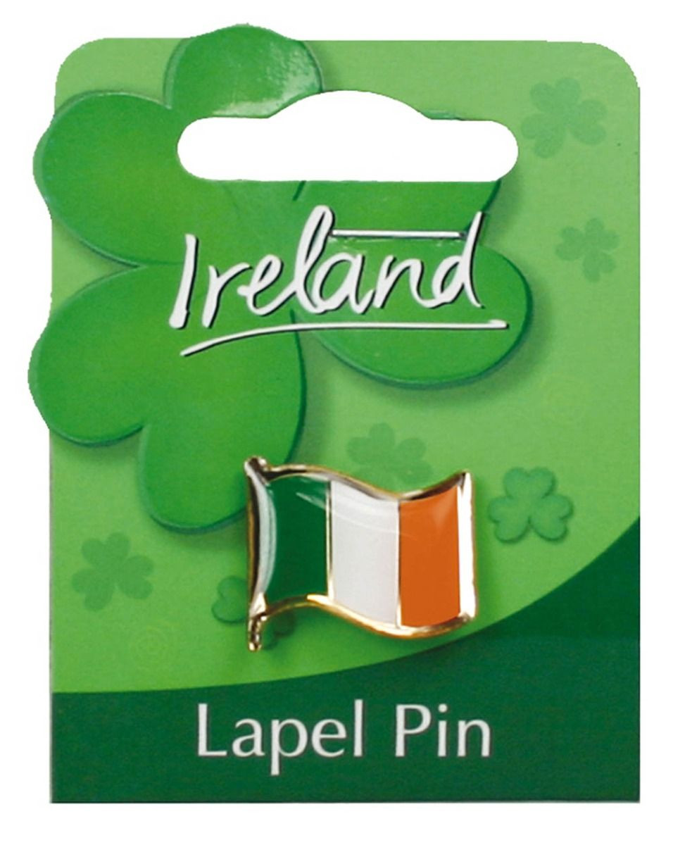 Irish Flag Lapel Pin | ExclusivelyIrish.com