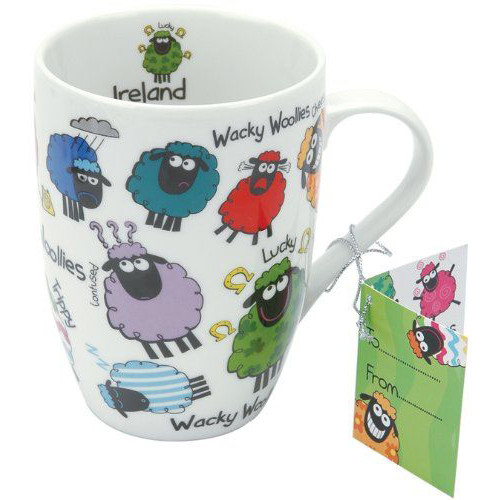 Tulip Ceramic Mug With Wacky Woollies Design | Exclusively Irish