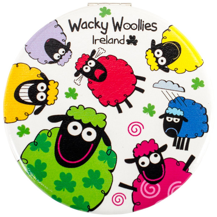 Wacky Woolies Compact Mirror | Exclusively Irish