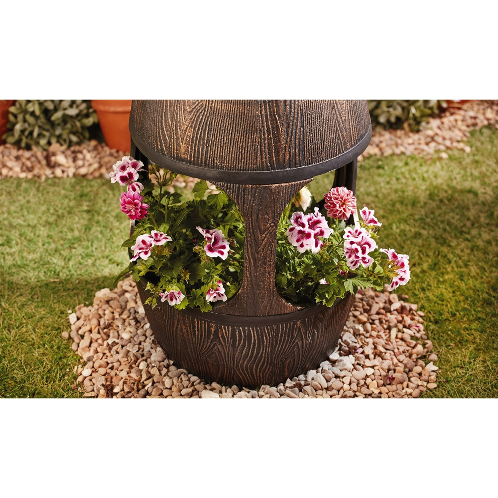 Barrel Water Feature & Planter - Mr Middleton Garden Shop