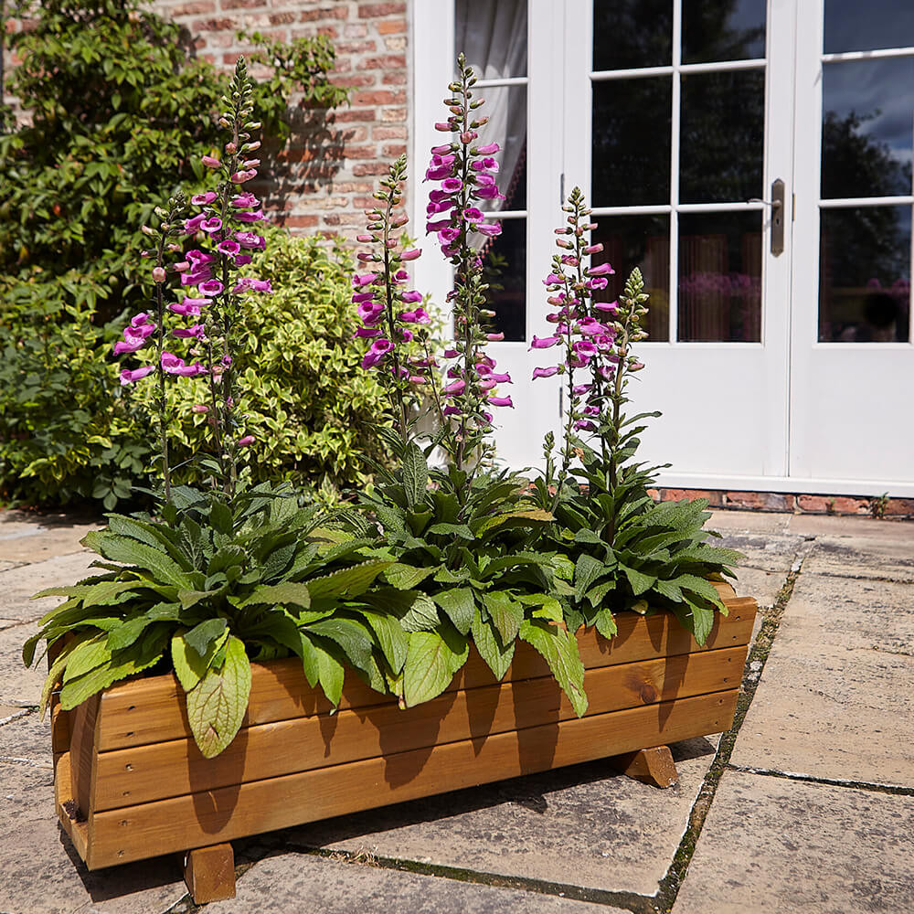 Wooden Wishing Well Planter - Mr Middleton Garden Shop