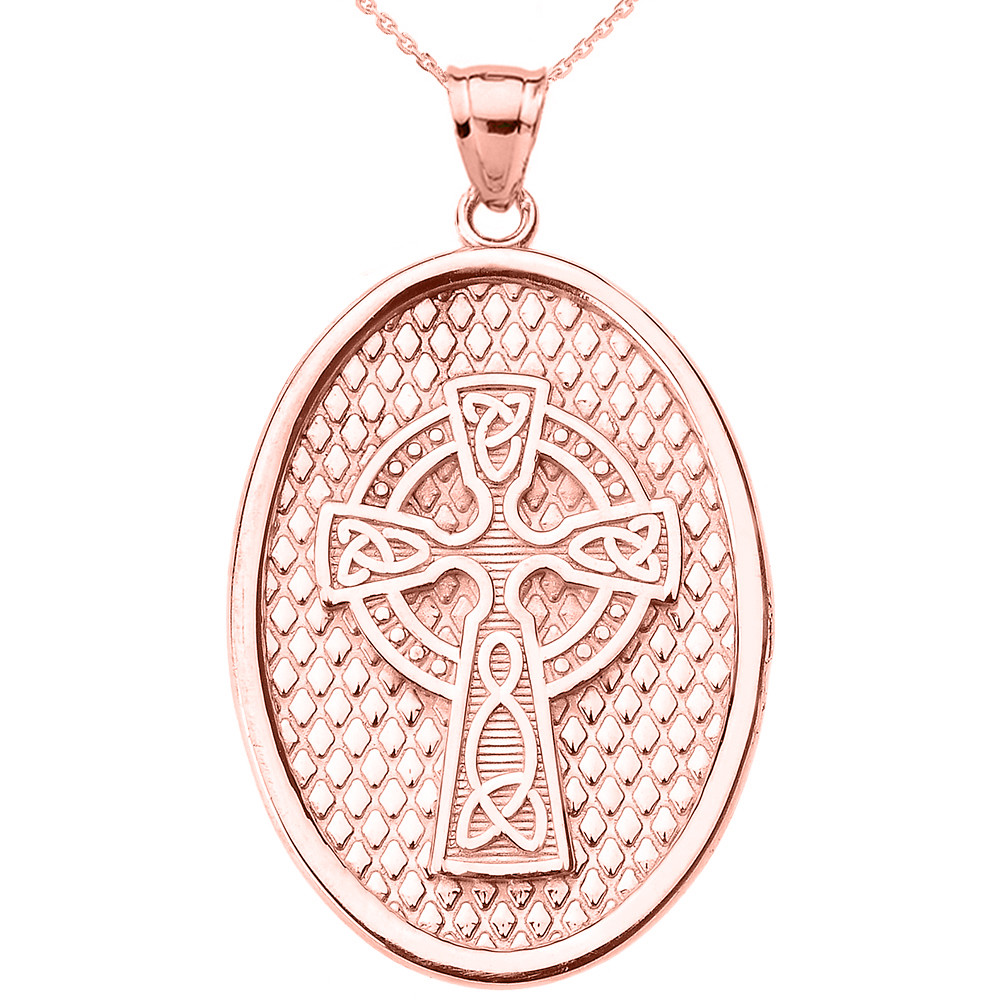 Celtic Cross With Rose