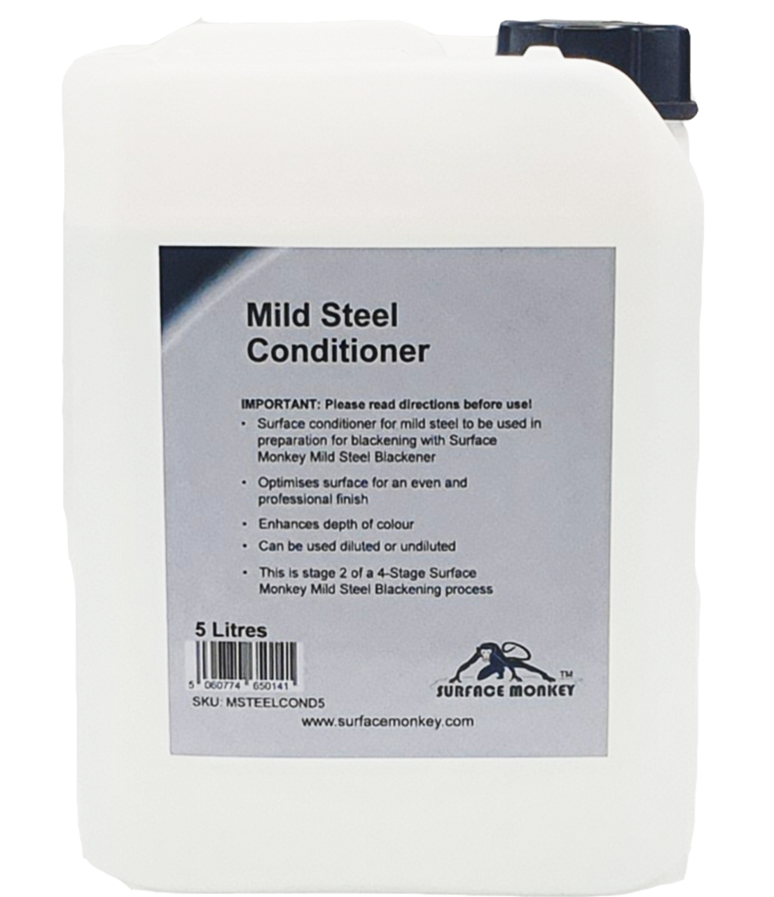 Mild Steel Conditioner 5 litre - Surface Monkey Limited