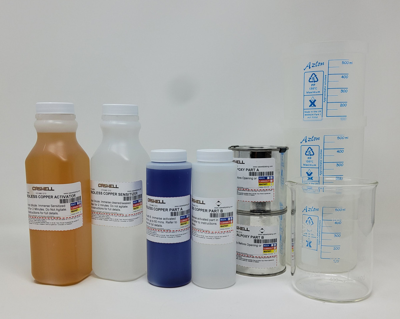 Electroless Copper Plating Kit 1 US Pint - Surface Monkey Limited