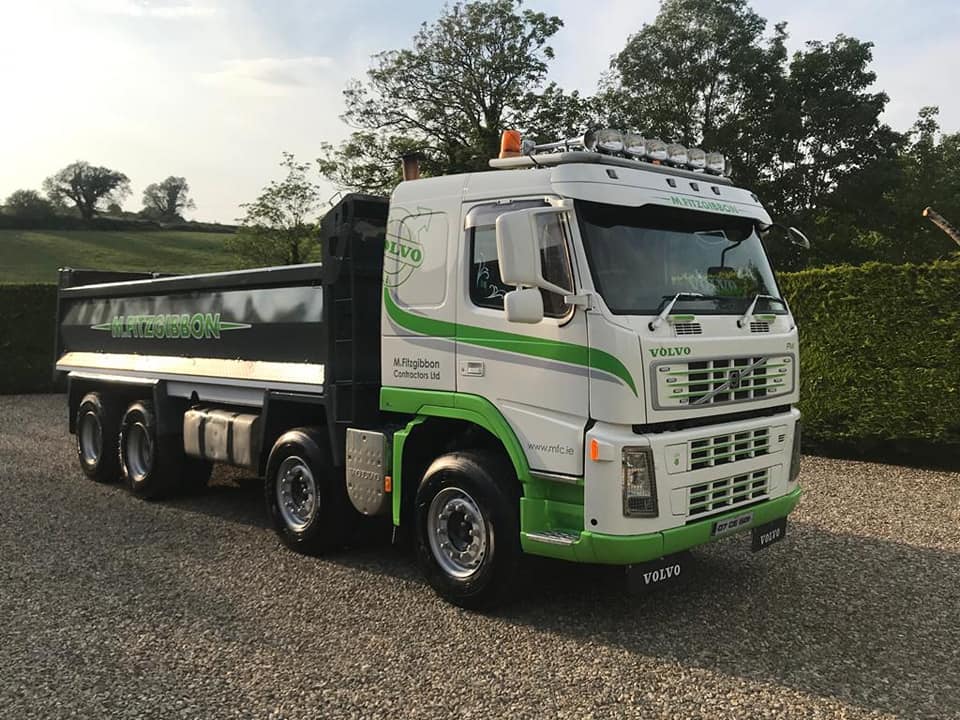 Volvo FM Tipper for M. Fitzgibbon Contractors - King Truck Styling