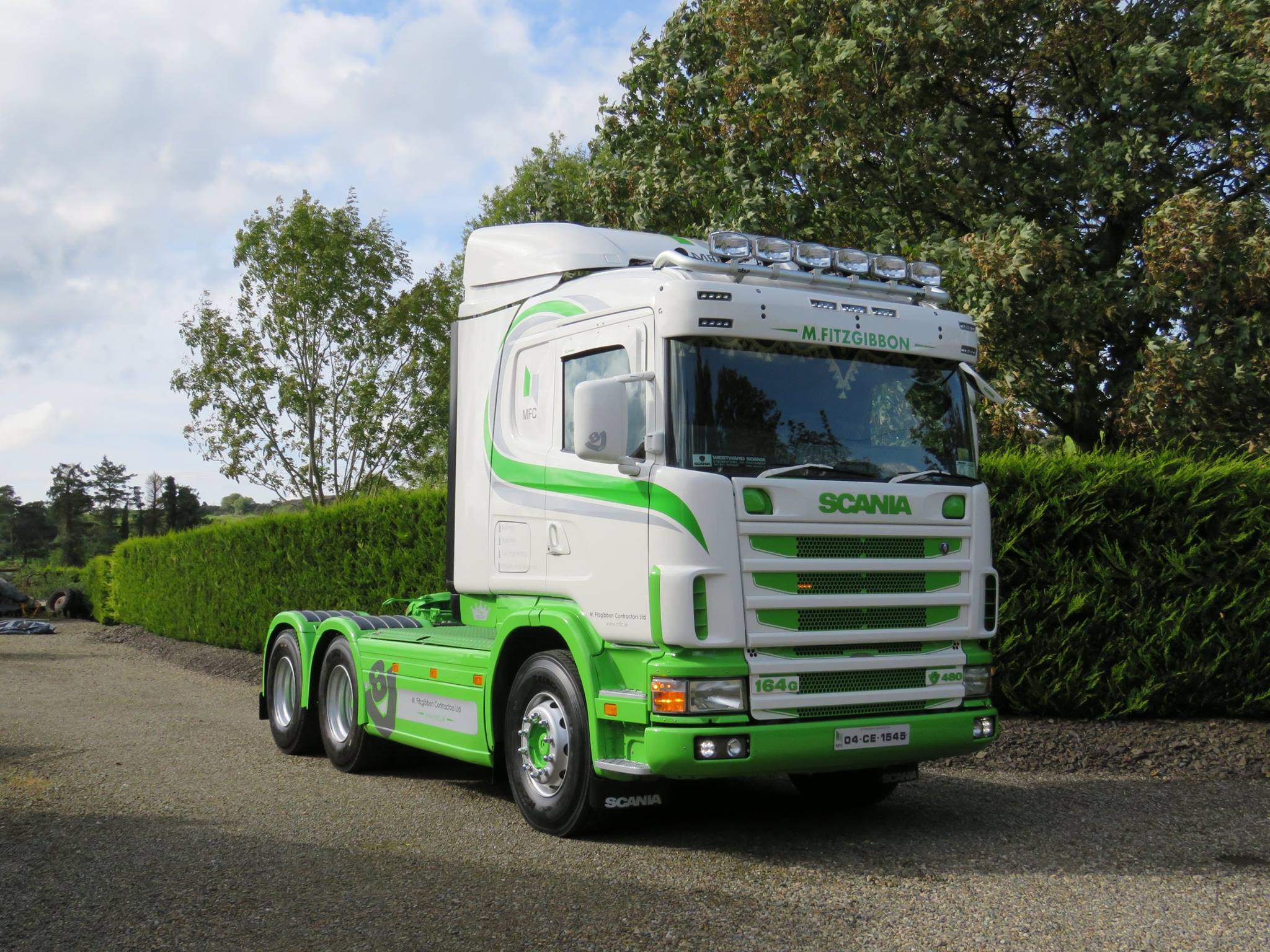 Scania 164 480 Double Drive for M. Fitzgibbon Contractors - King Truck ...
