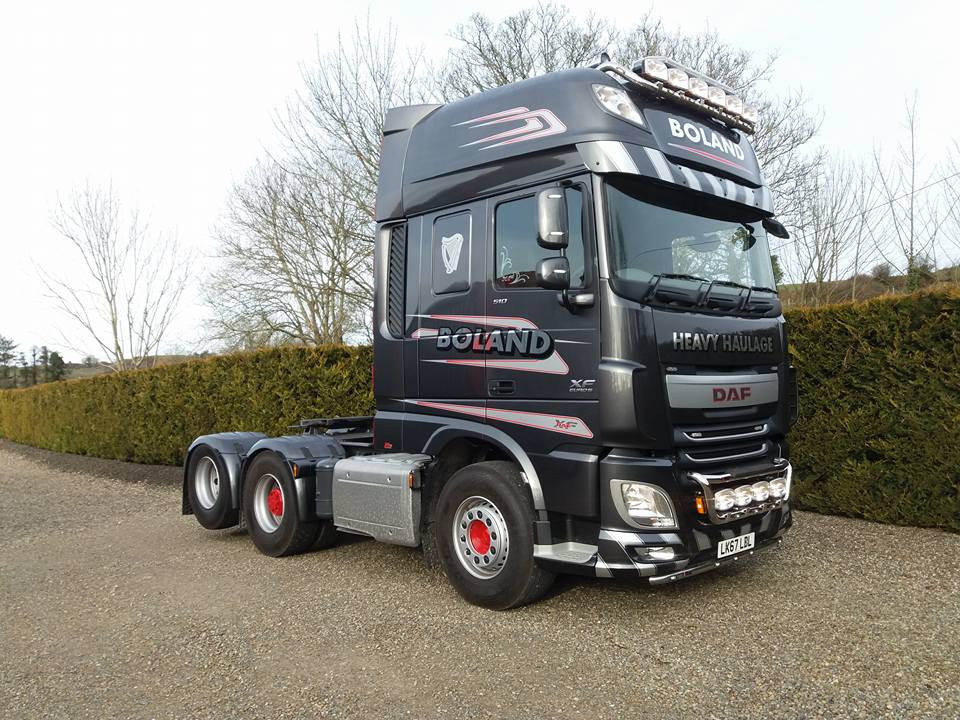 Daf XF510 for Ml & S Boland Civil Engineering - King Truck Styling