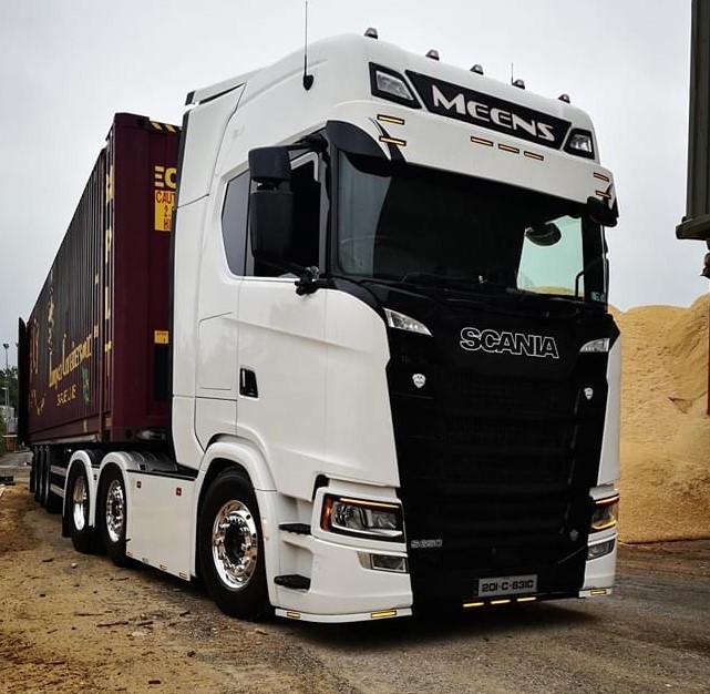 New Scania S650 for Meens Haulage - King Truck Styling