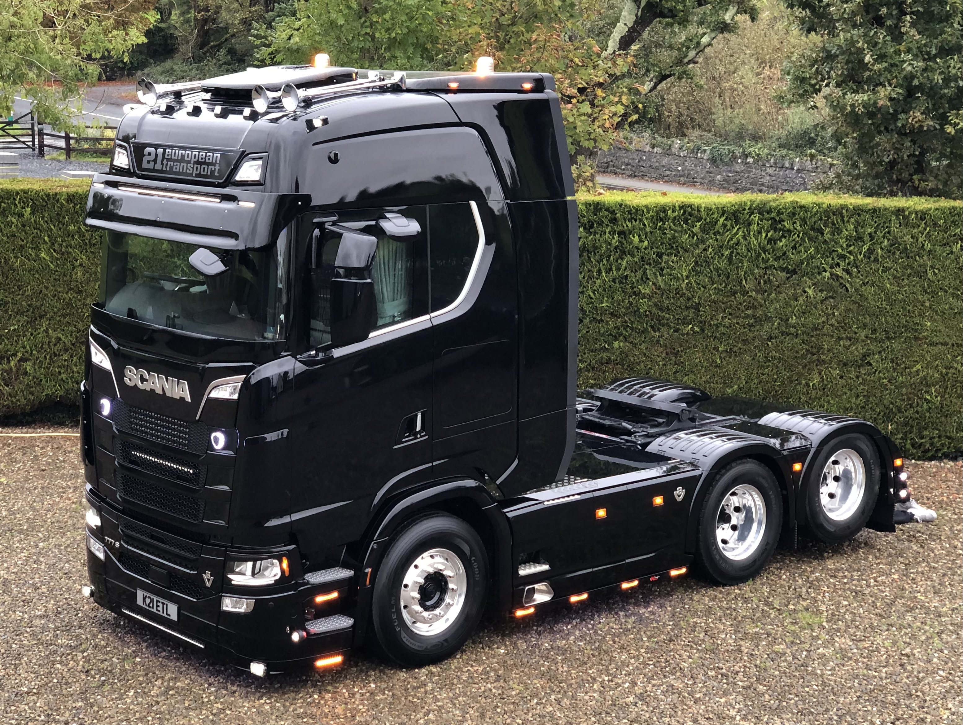 New Scania ‘777 S’ for 21 European Transport - King Truck Styling
