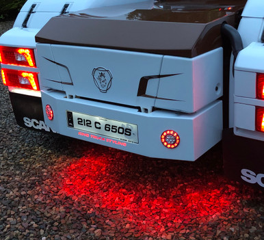 Scania Rear Air Tank Panel - King Truck Styling