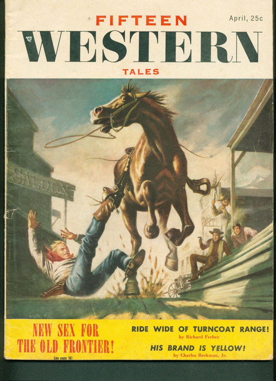 Fifteen Western Tales, April 1955 - Bold Venture Press