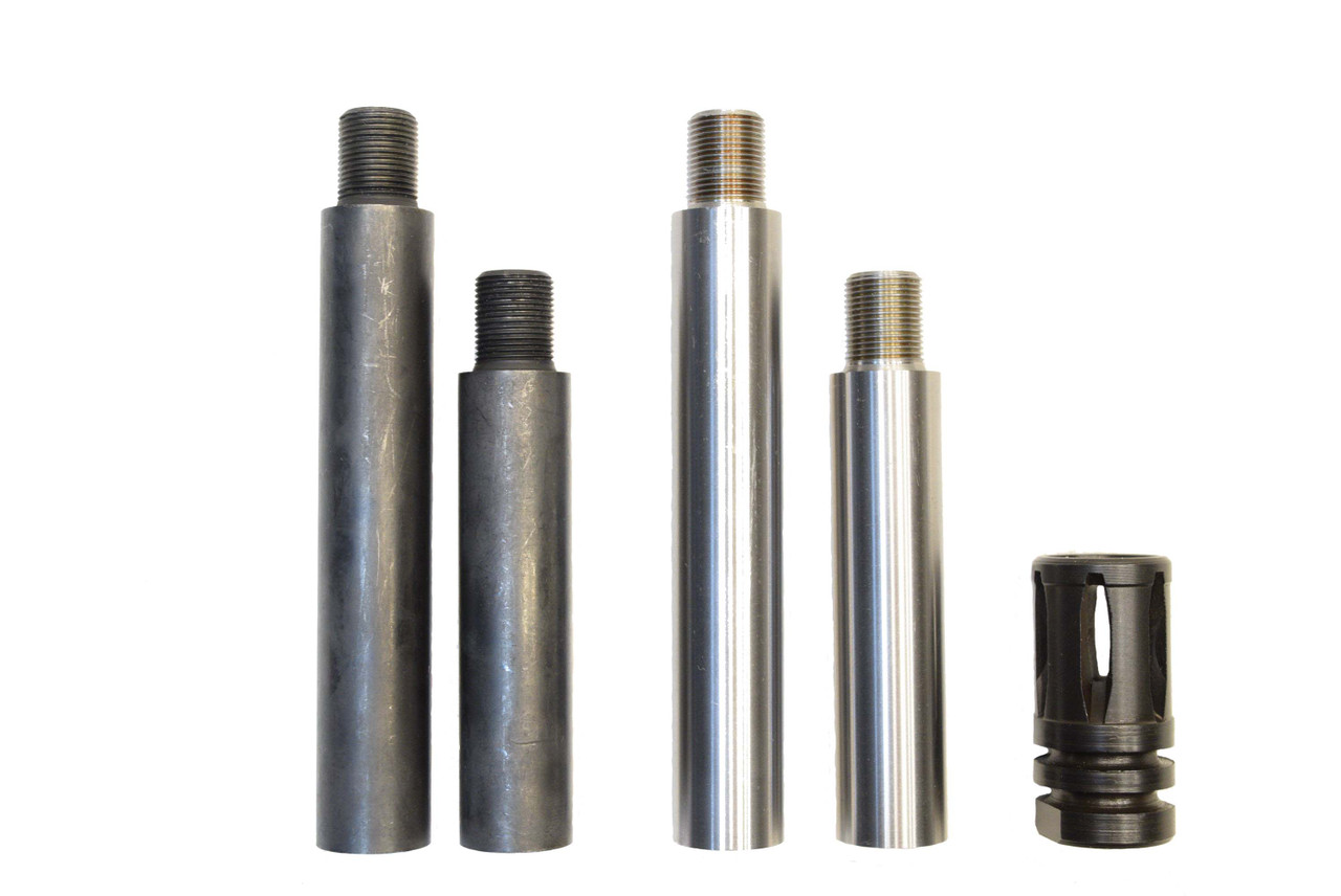 Barrel Extenders - 3.5 & 4.5 inch length (5.56 / .223 ) - Retro Rifles