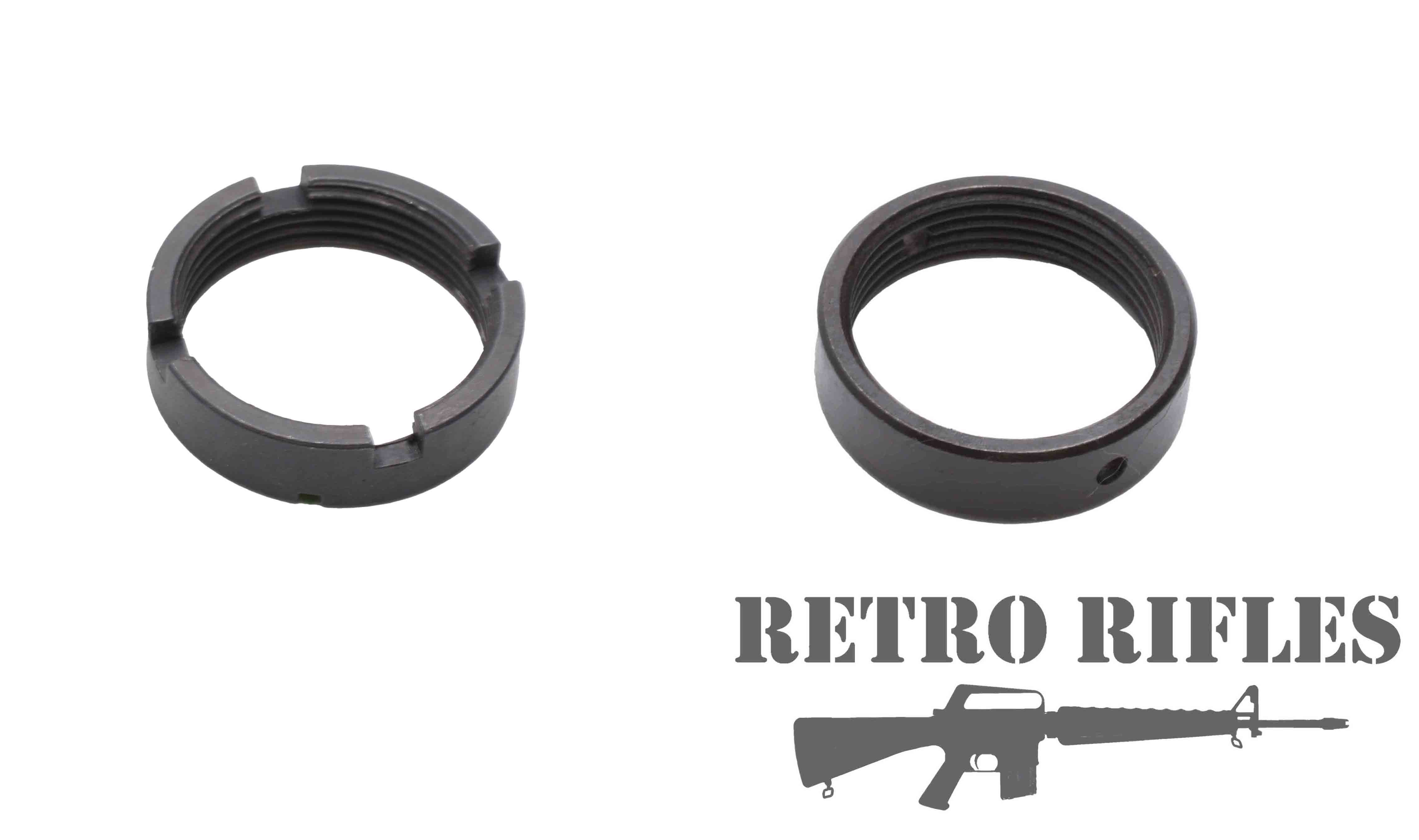 Lock Ring & Castle Nut (Rare, Hard to find) - Retro Rifles