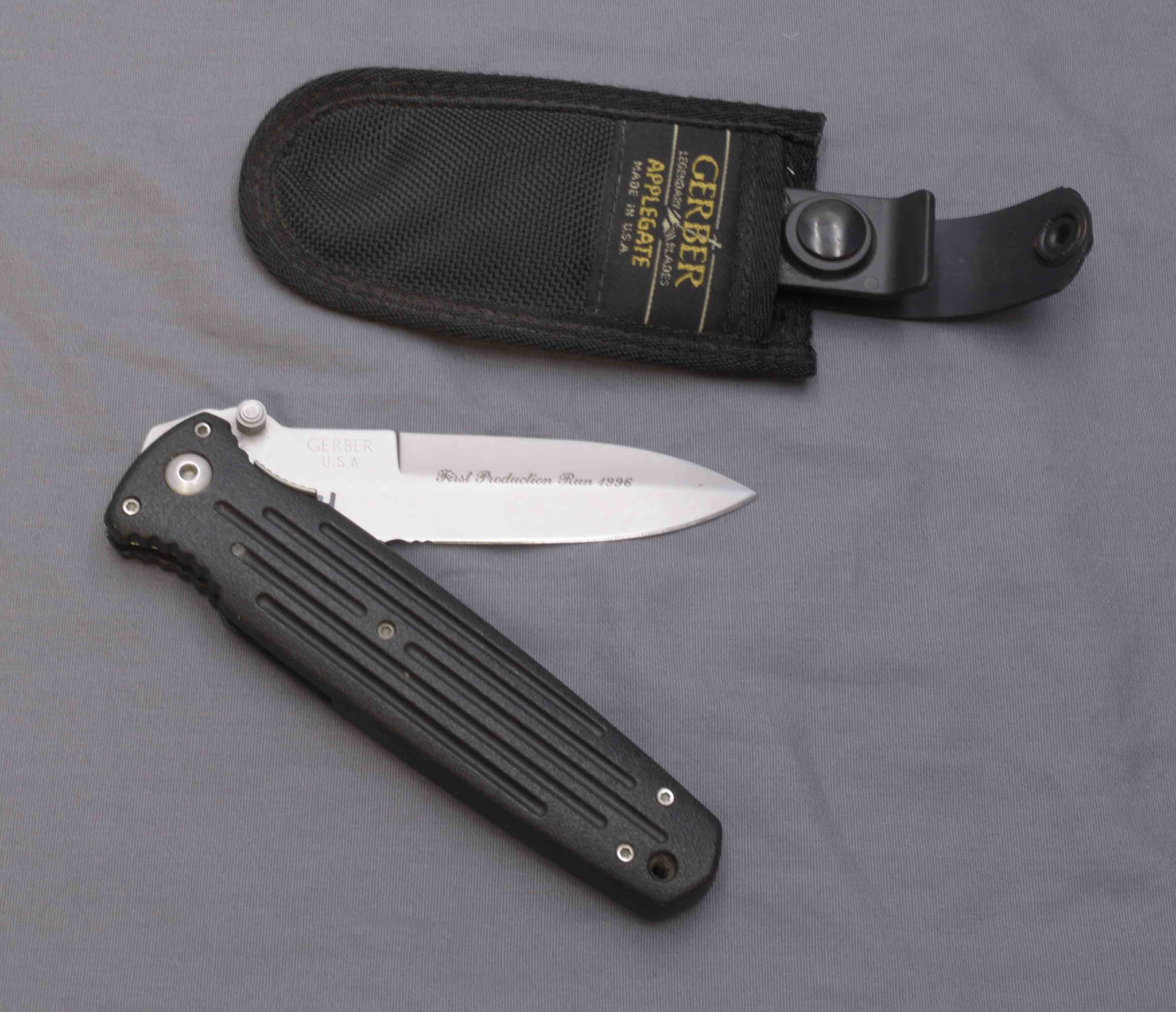 Gerber Applegate-Fairbairn Combat Folder Knife 10” First Production Run ...