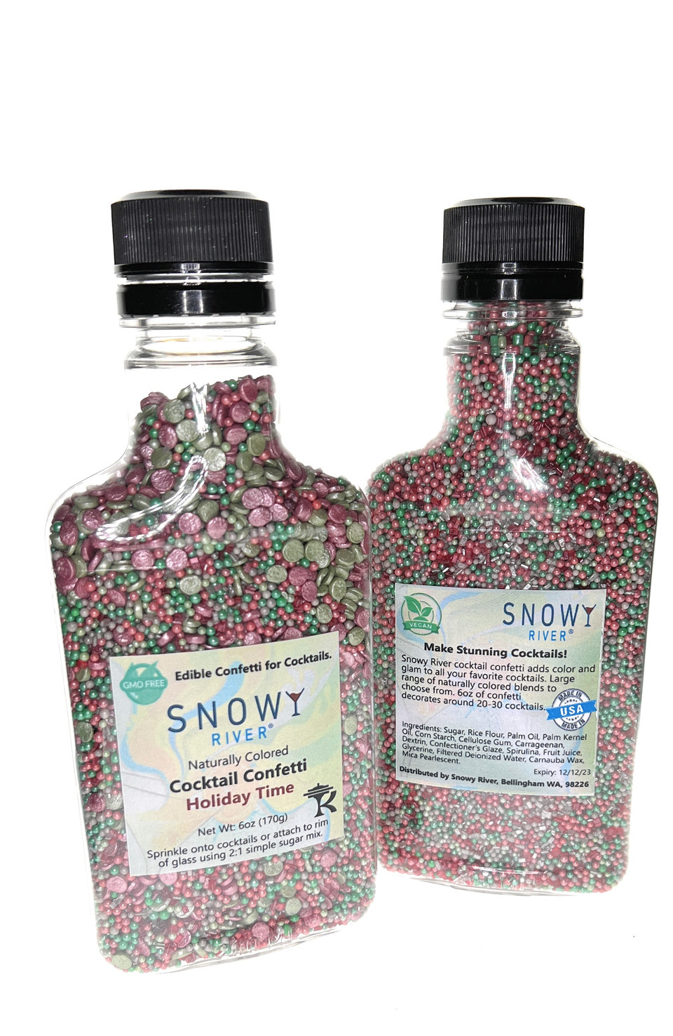 Cocktail Confetti, cocktail sprinkles and drink confetti from Snowy River