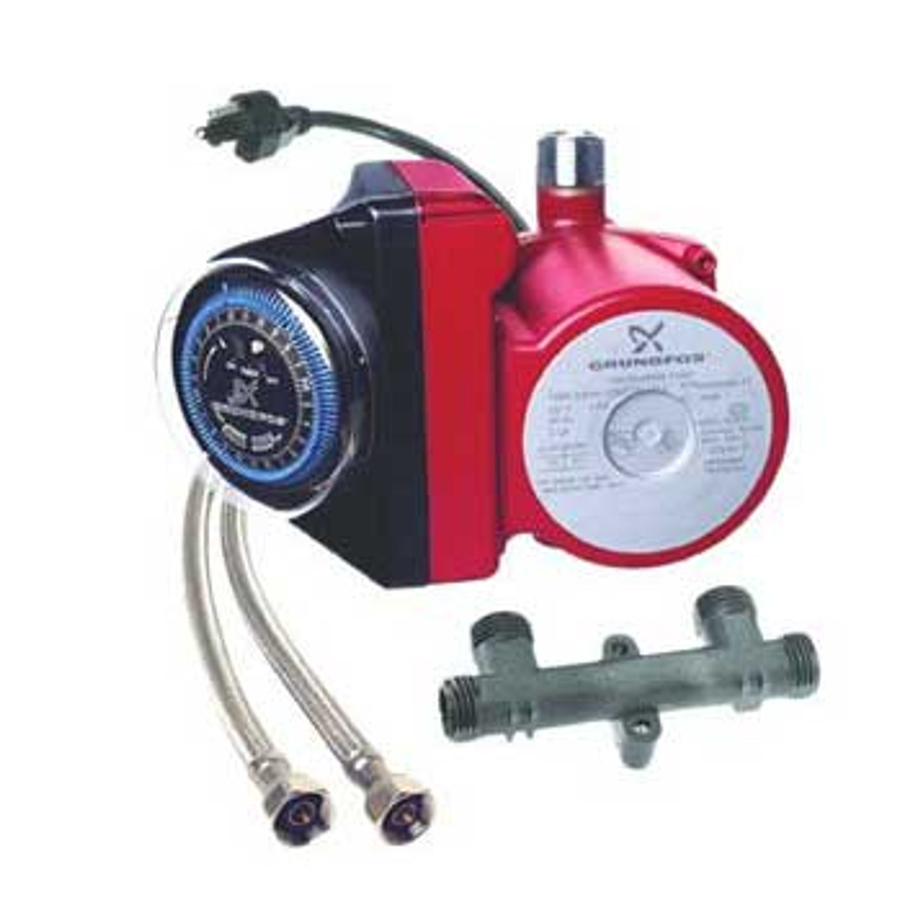 UP15-10SU7P/TLC Hot Water Circulator Pump Comfort System w/ Comfort Valve & Connectors ...