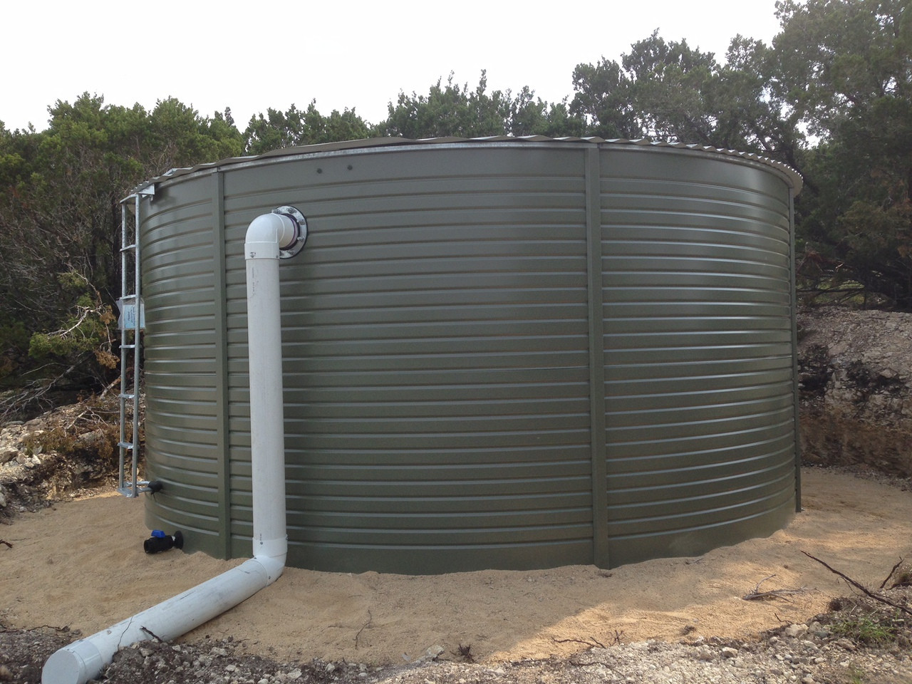 Corrugated Steel Water Storage Tanks