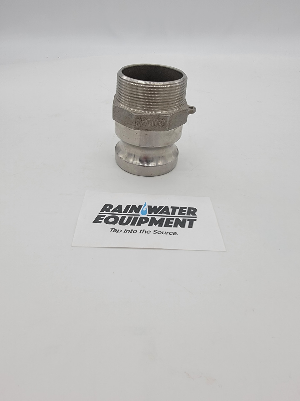 2" Stainless Steel Camlock Fitting and Poly Dust Cap - Type F (2-SS-CAM ...