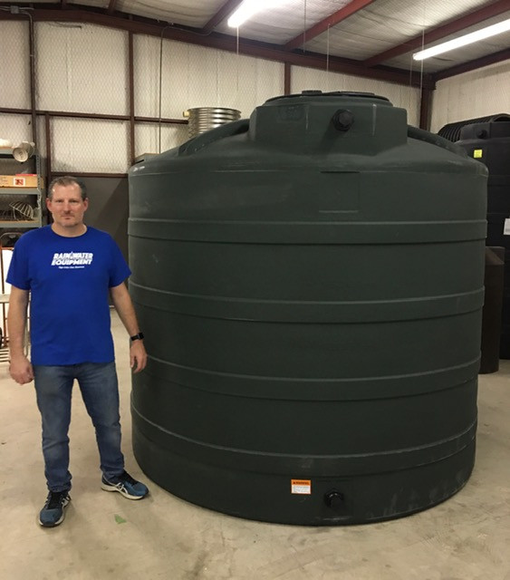 3000 Gallon Water Storage Tank (32572)