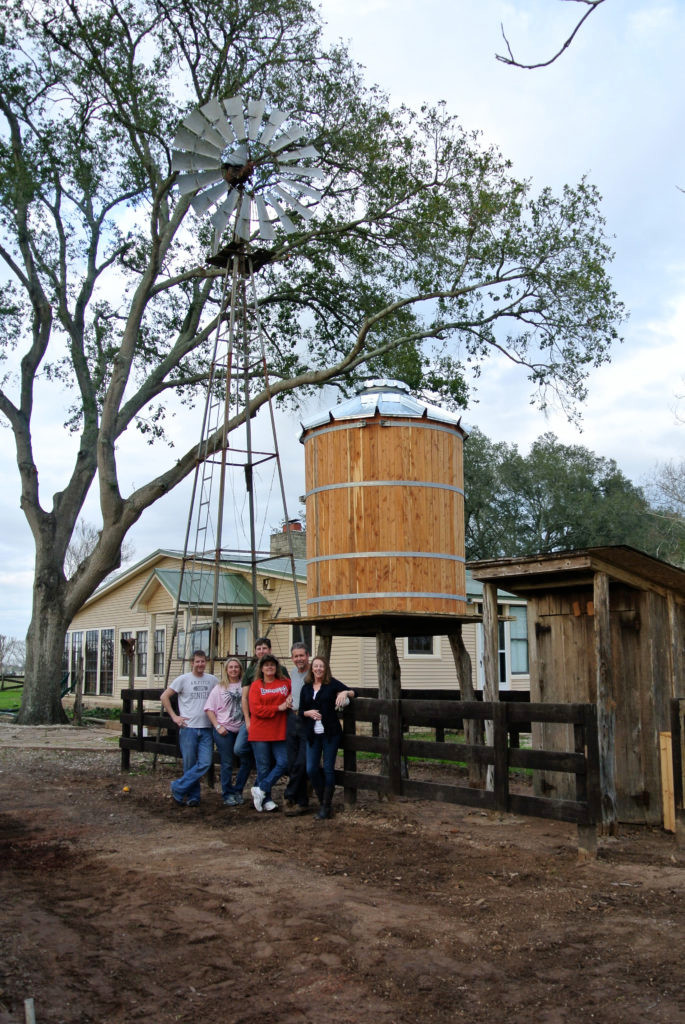 3000 Gallon Timber Tank