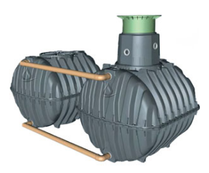 Graf Carat S 1000 Gallon Cistern (1000 Gallon Underground Water Tank)