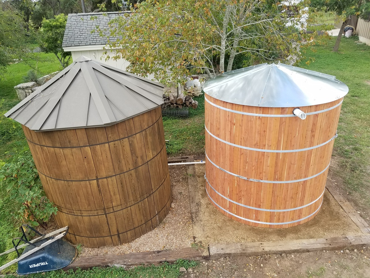 3000 Gallon Timber Tank